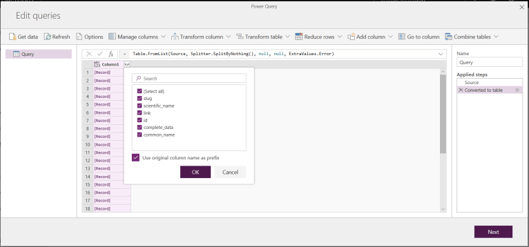 Using Power Platform Dataflows to get data from a Web API into the CDS ...