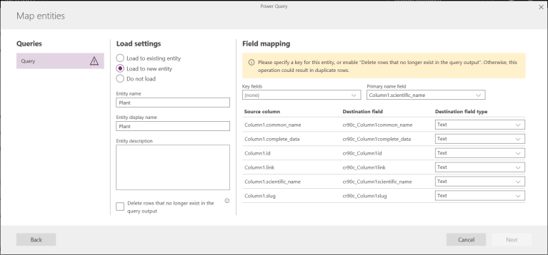 Using Power Platform Dataflows to get data from a Web API into the CDS ...
